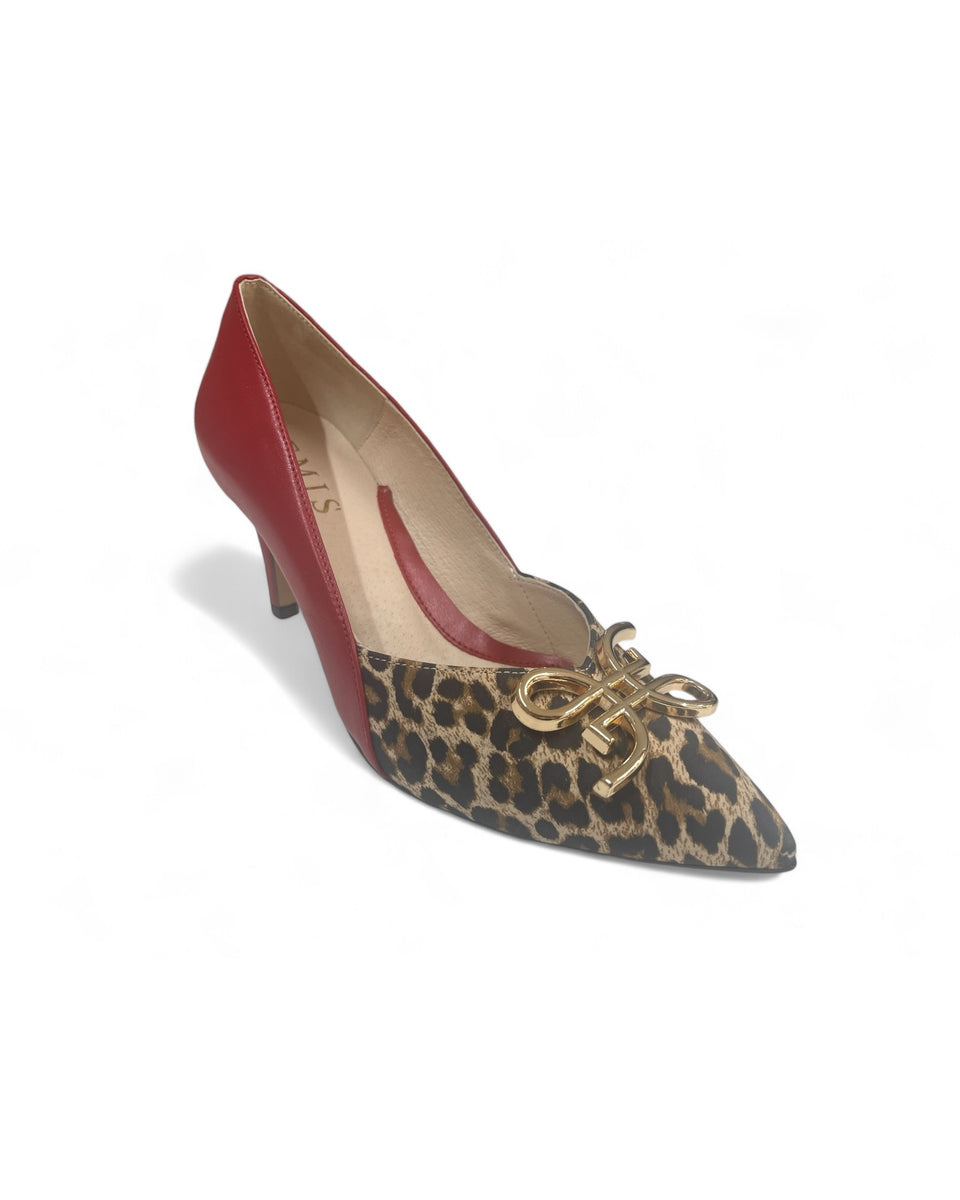 Emis Leopard & Red Heels – Accessorised by Elite